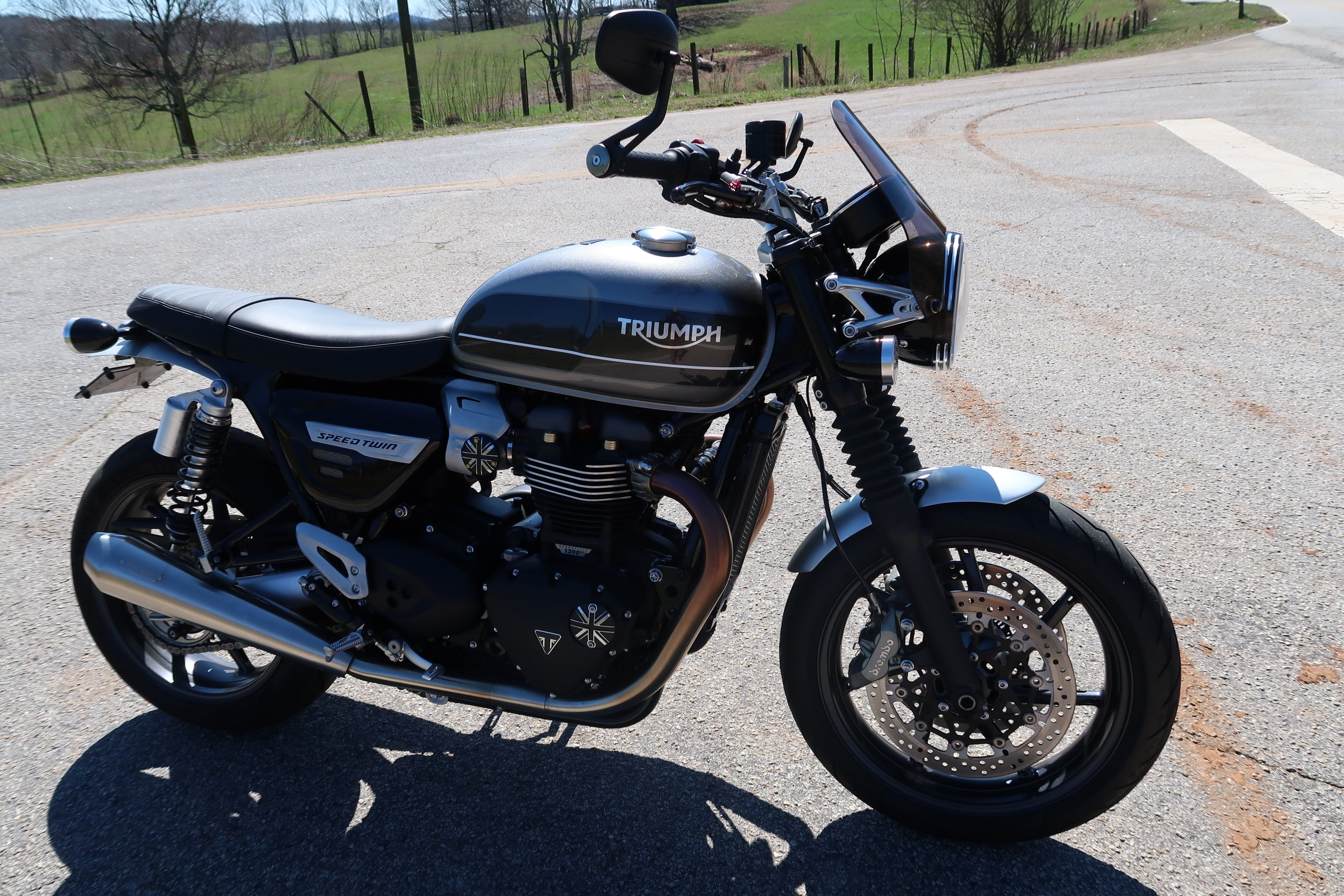 Triumph Speed Twin Flyscreen – Parabellum Ltd